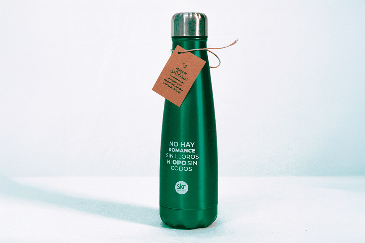 Botella #OPOphilosophy verde | SKR